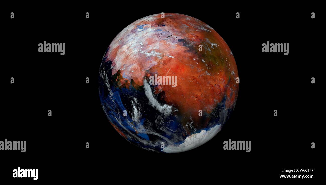 Terraforming Mars Extremely detailed and realistic high resolution 3d ...