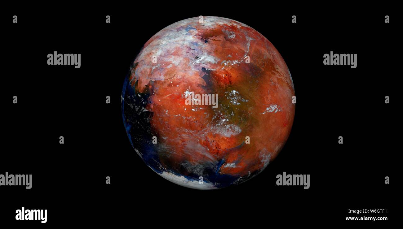 Terraforming Mars Extremely detailed and realistic high resolution 3d ...