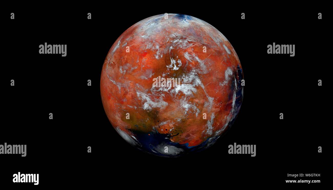 Terraforming Mars Extremely detailed and realistic high resolution 3d ...