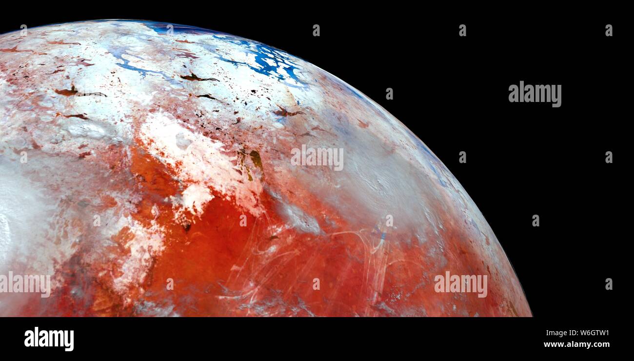 Terraforming Mars Extremely detailed and realistic high resolution 3d ...
