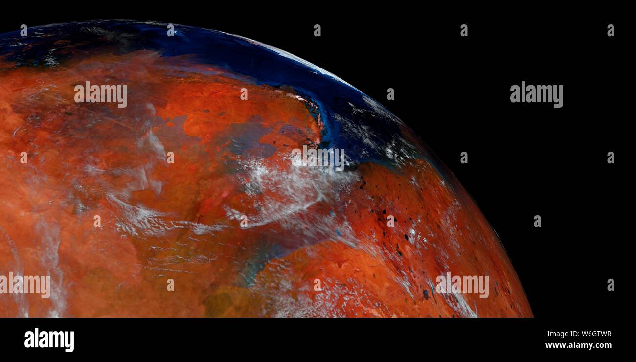 Terraforming Mars Extremely detailed and realistic high resolution 3d ...