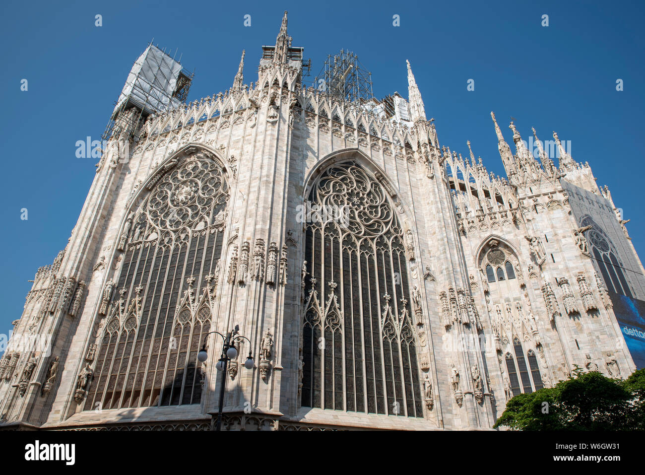 Italy Milan Milan Cathedral Windows High Resolution Stock Photography ...