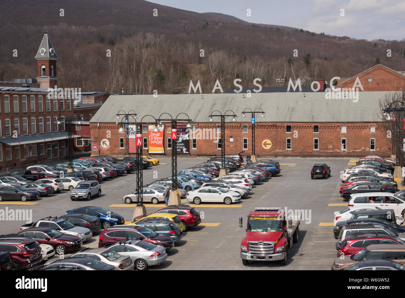 MASS MOCA museum in North Adams MA Stock Photo - Alamy