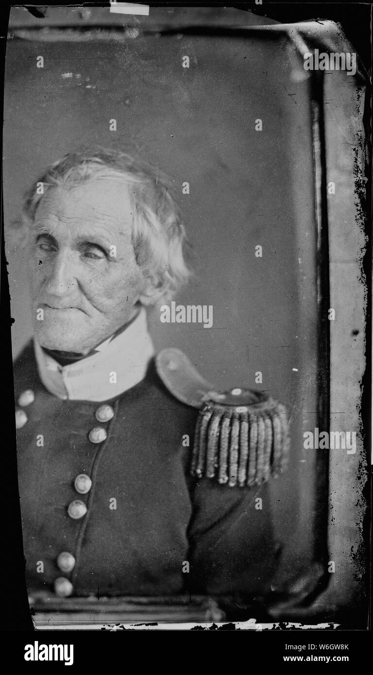 Gen. Edmund P. Gaines Stock Photo - Alamy
