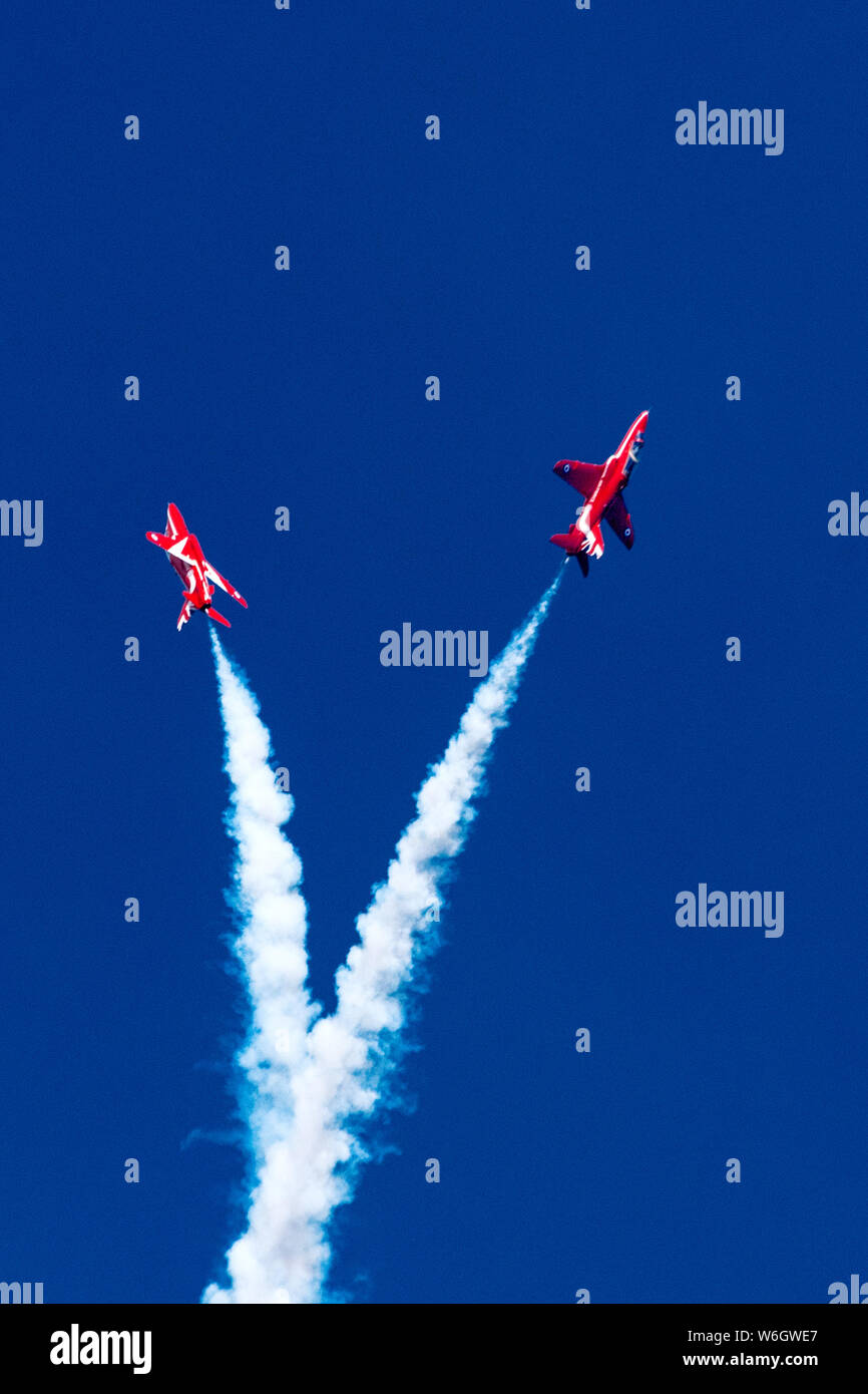 The Royal Air Force Red Arrows Stock Photo - Alamy