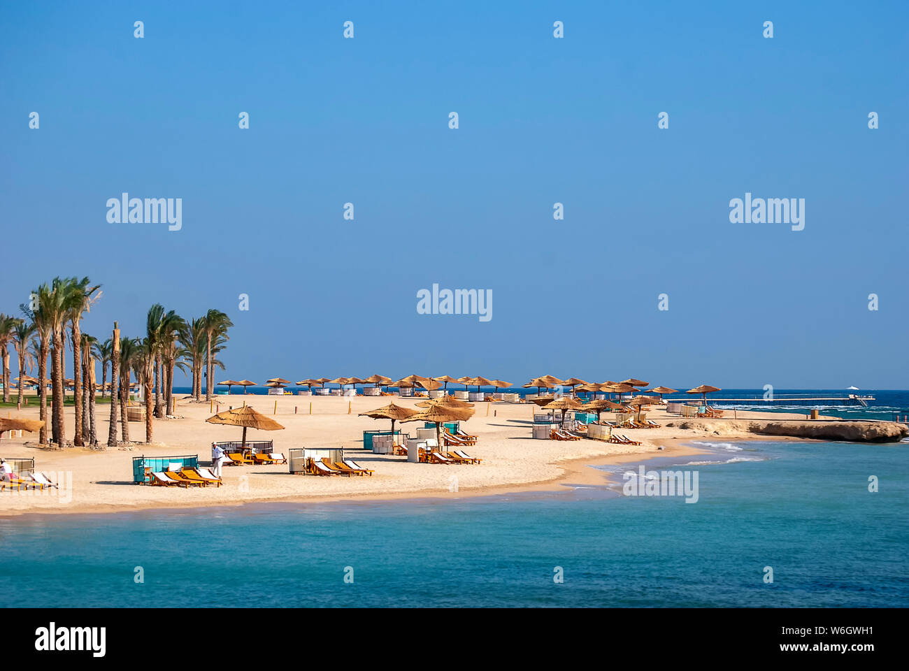 The Red Sea holiday resort of Port Ghalib in Egypt Stock Photo - Alamy