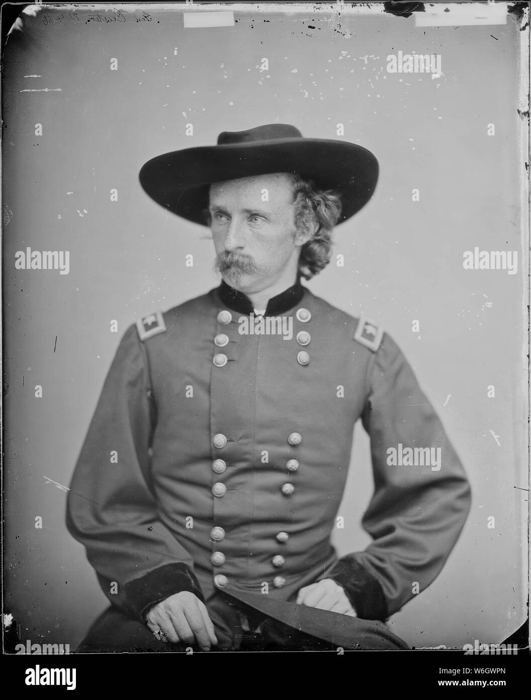 Gen. George A. Custer Stock Photo - Alamy