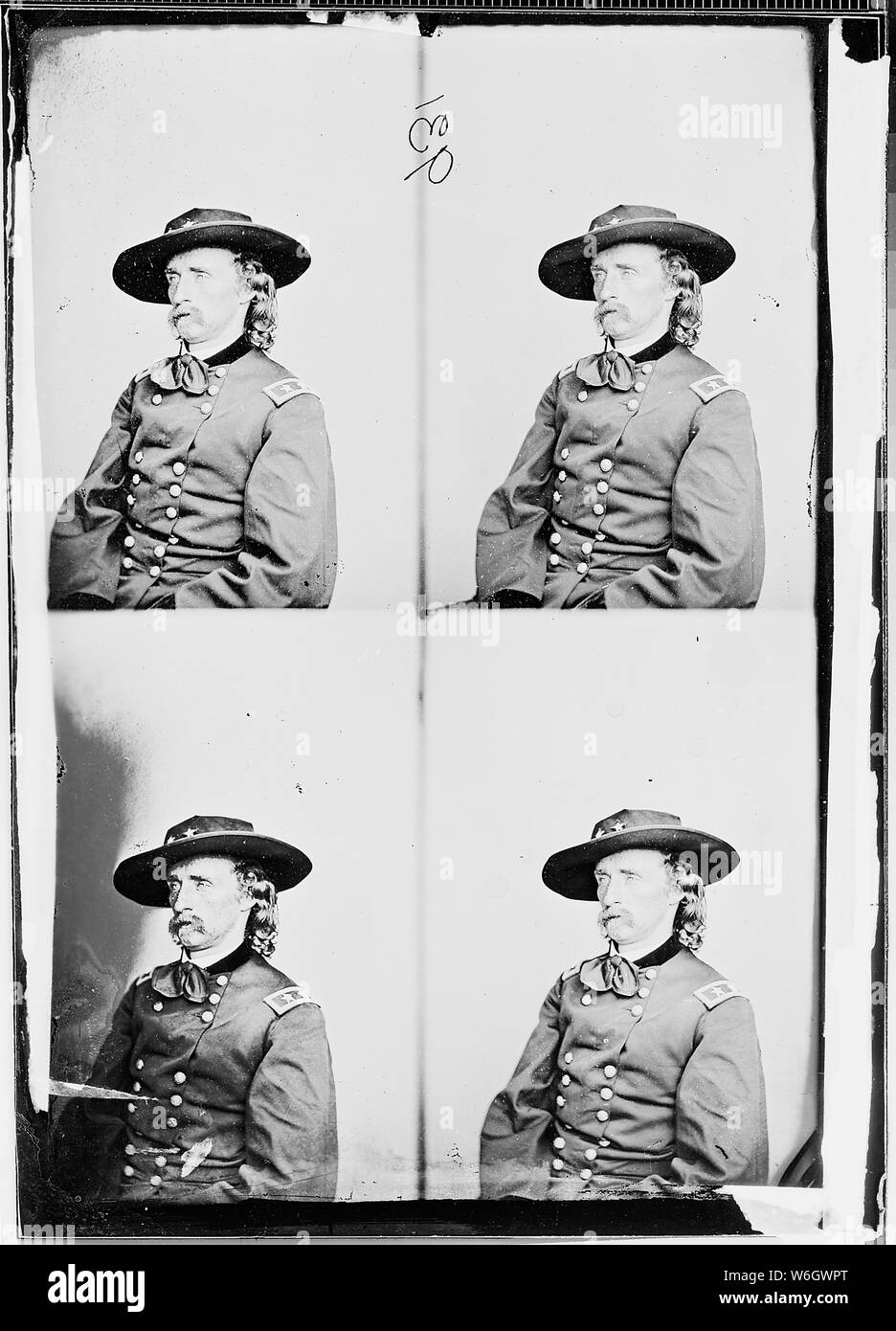 Gen. George A. Custer Stock Photo - Alamy