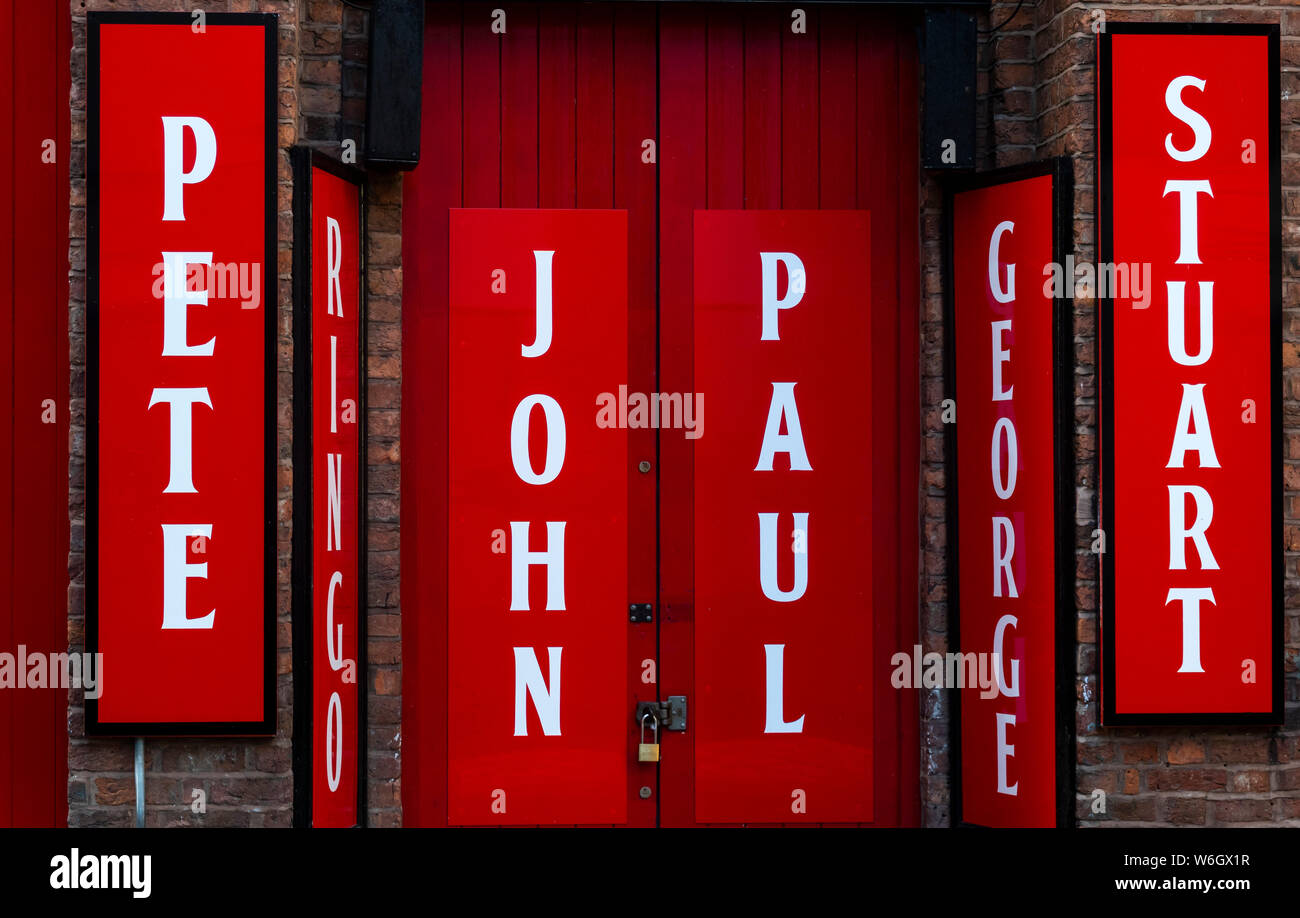 Magical Beatles Museum on Mathew Street, the Beatles club street in ...