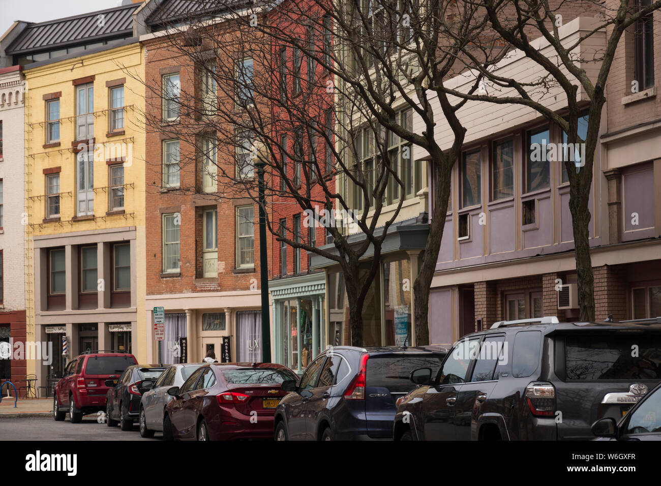 Troy new york historic district hi-res stock photography and images - Alamy
