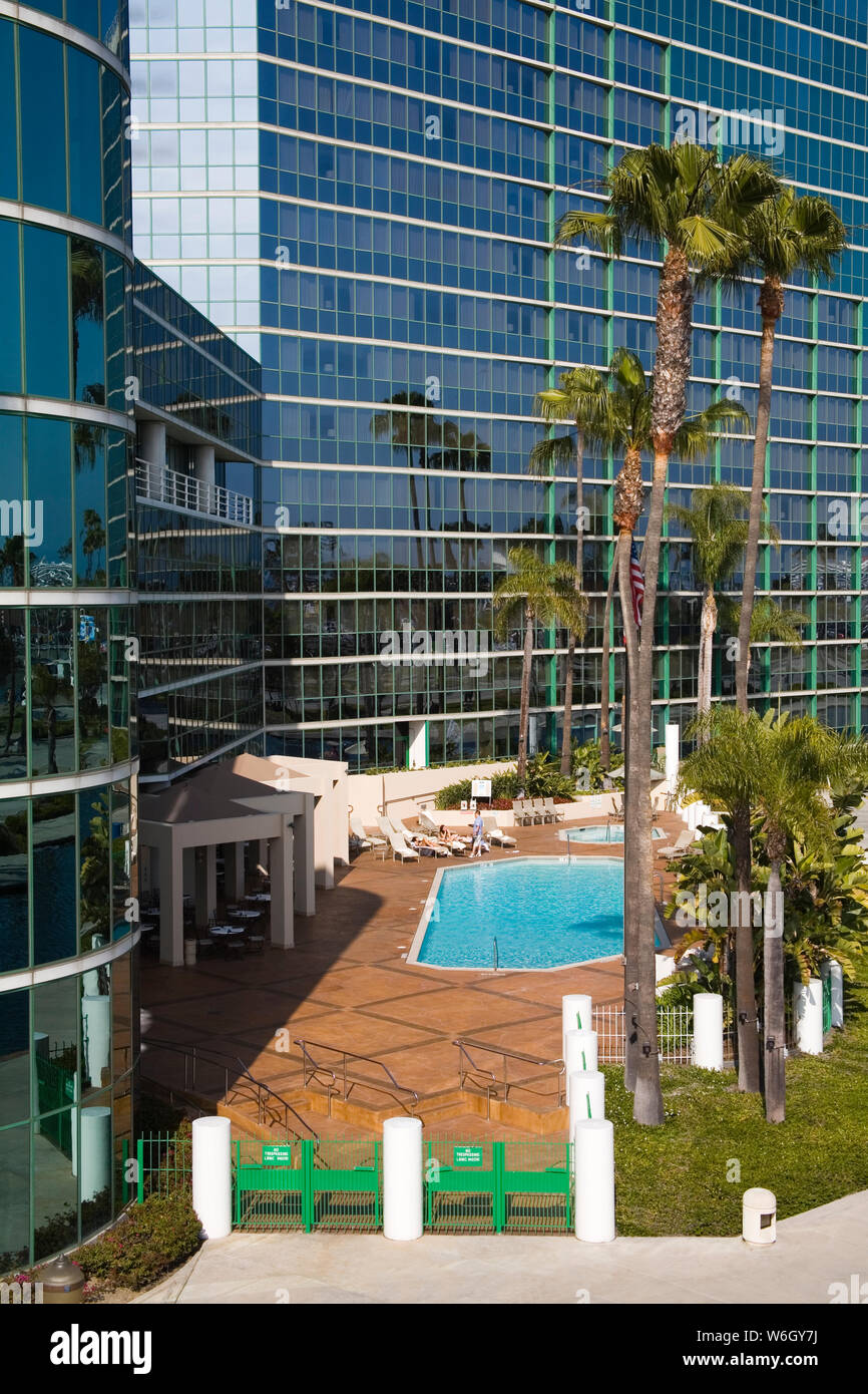 Hyatt hotel angeles hi-res stock photography and images - Alamy