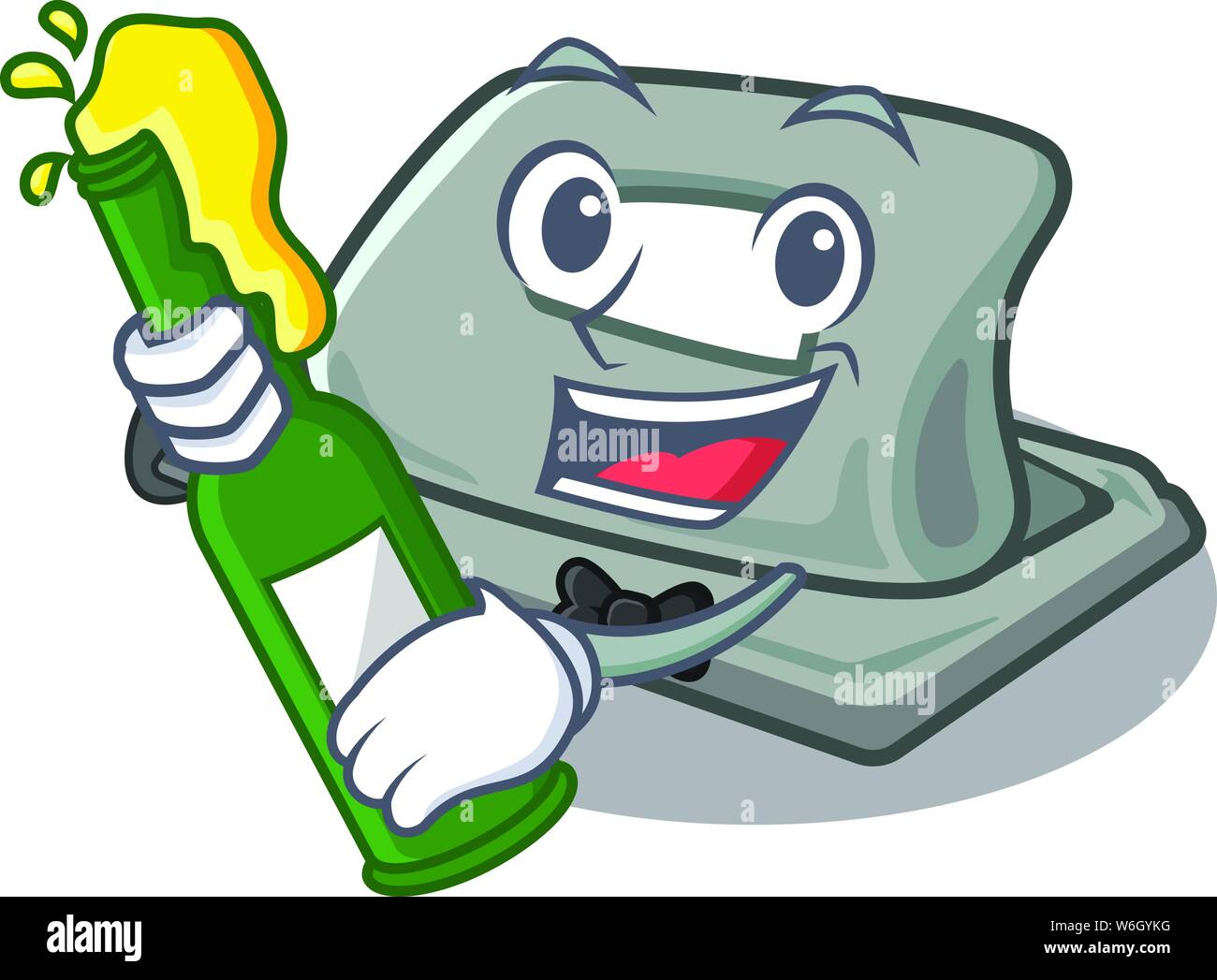 With beer hole puncher in the cartoon shape Stock Vector Image & Art ...