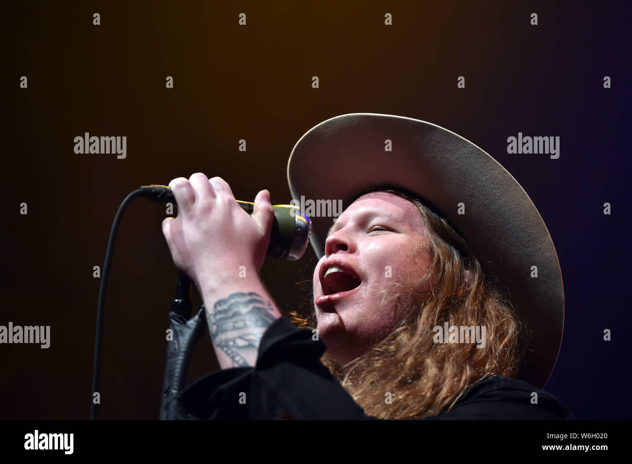 July 30, 2019, Norfolk, Virginia, USA: MARCUS KING of The Marcus King ...