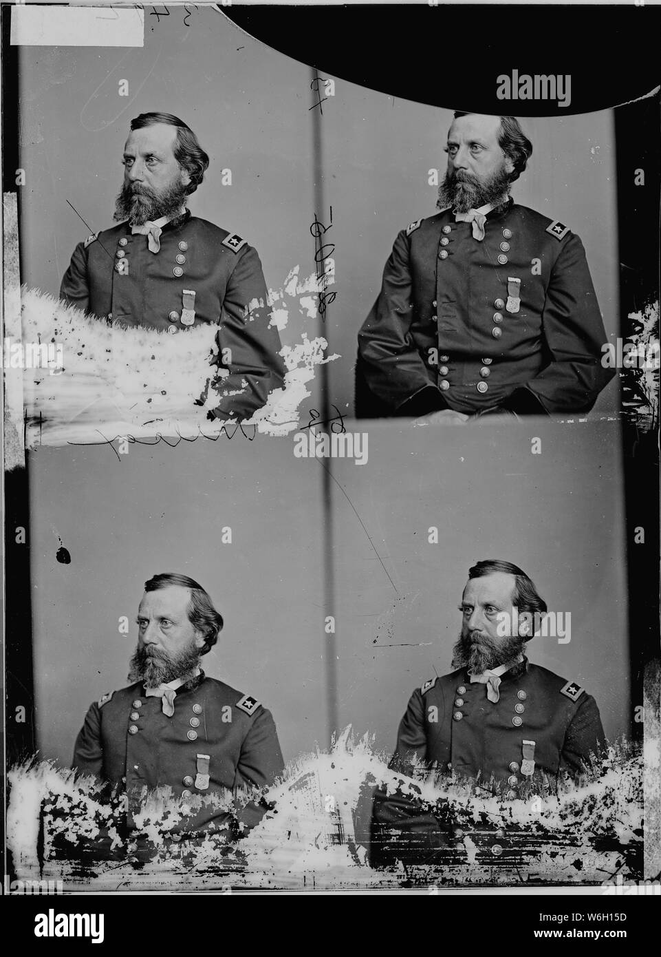 Gen. Orlando B. Wilcox Stock Photo - Alamy