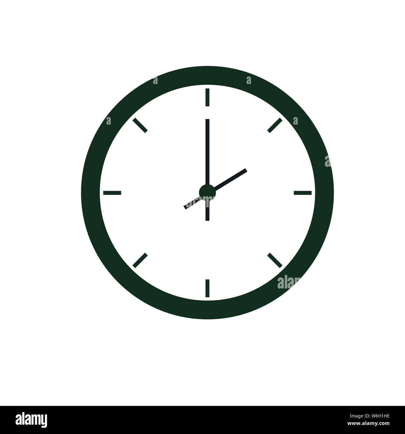 time clock watch isolated icon Stock Vector Image & Art - Alamy