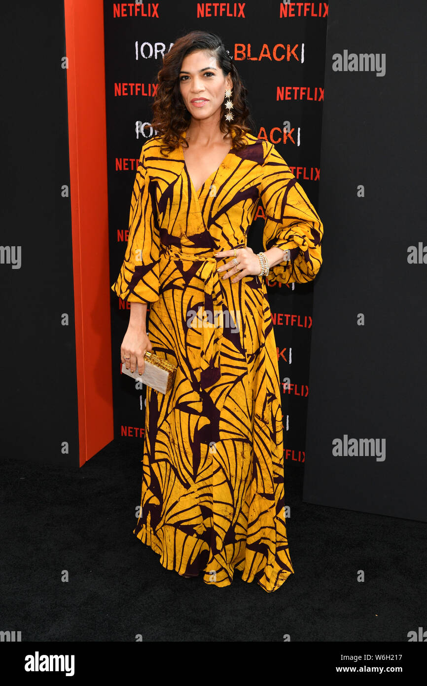 Laura Gómez attends the "Orange Is The New Black" Final Season World ...