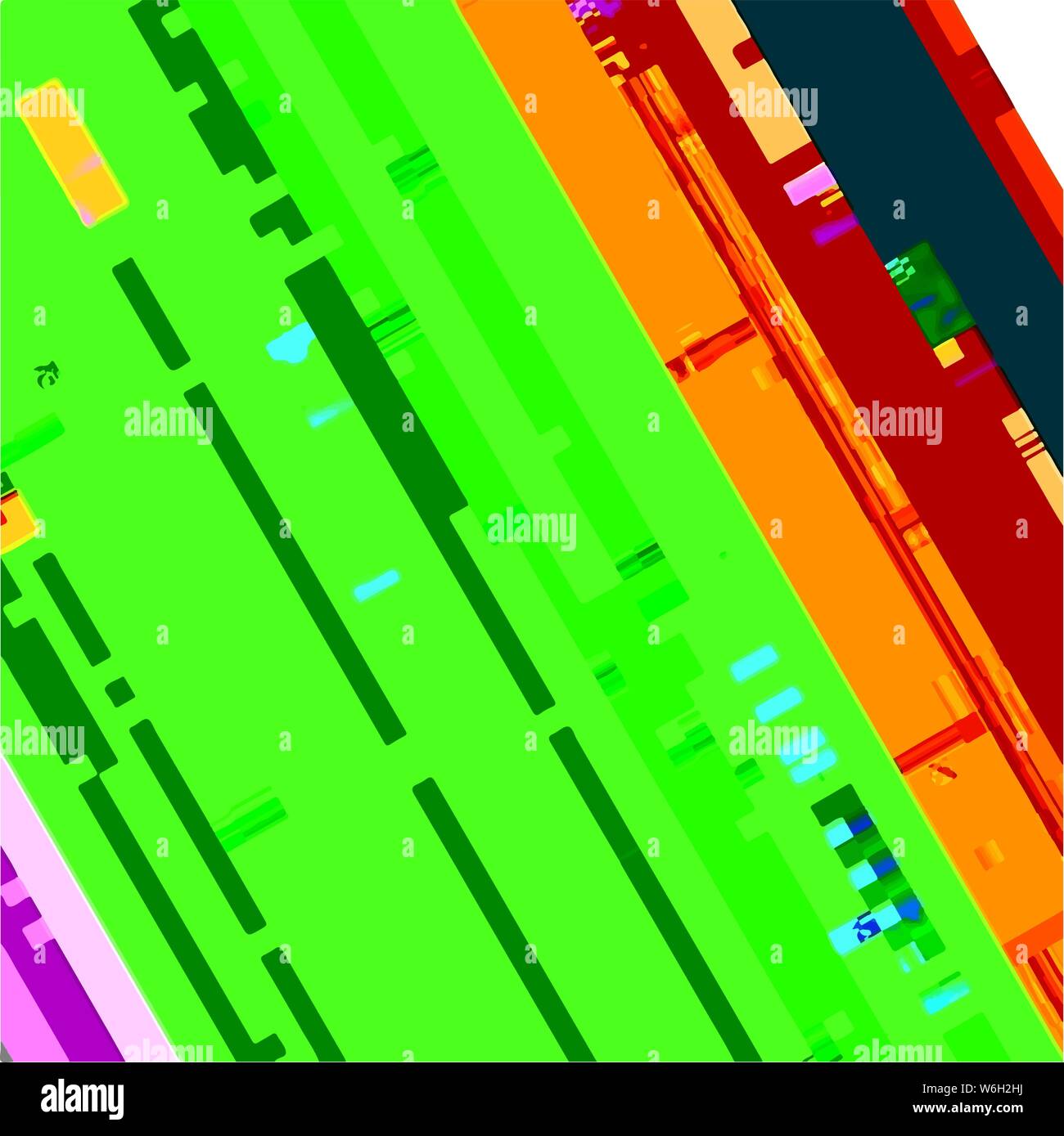 Glitched Pixel Background Stock Vector Image & Art - Alamy