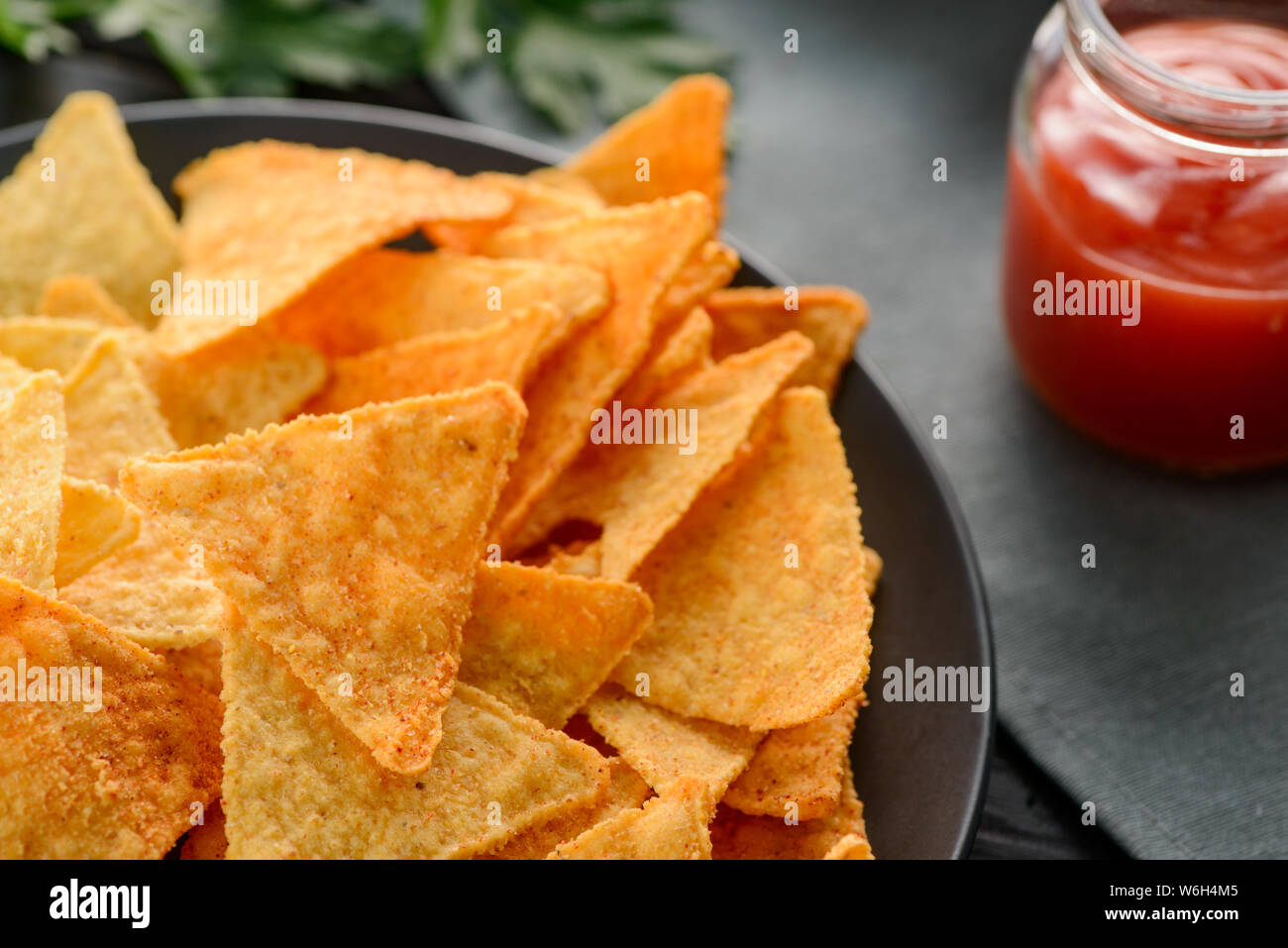 Nachos fast food menu hi-res stock photography and images - Alamy