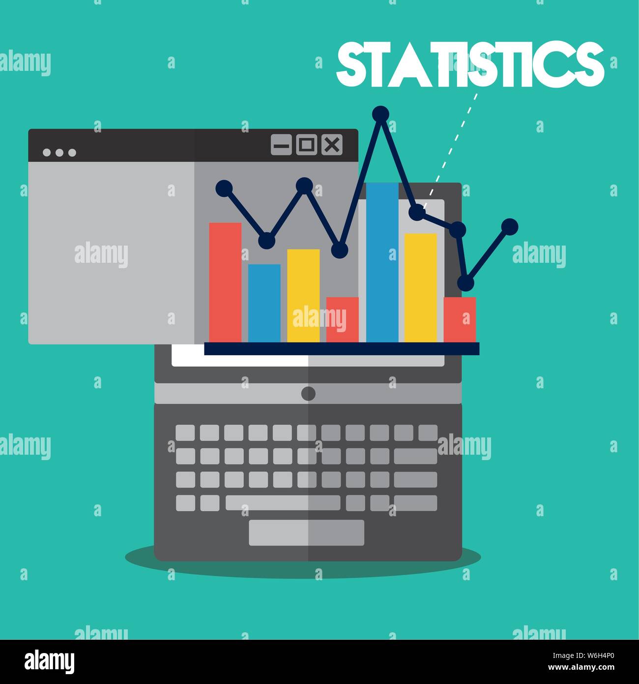 Statistics and infographic design Stock Vector Image & Art - Alamy