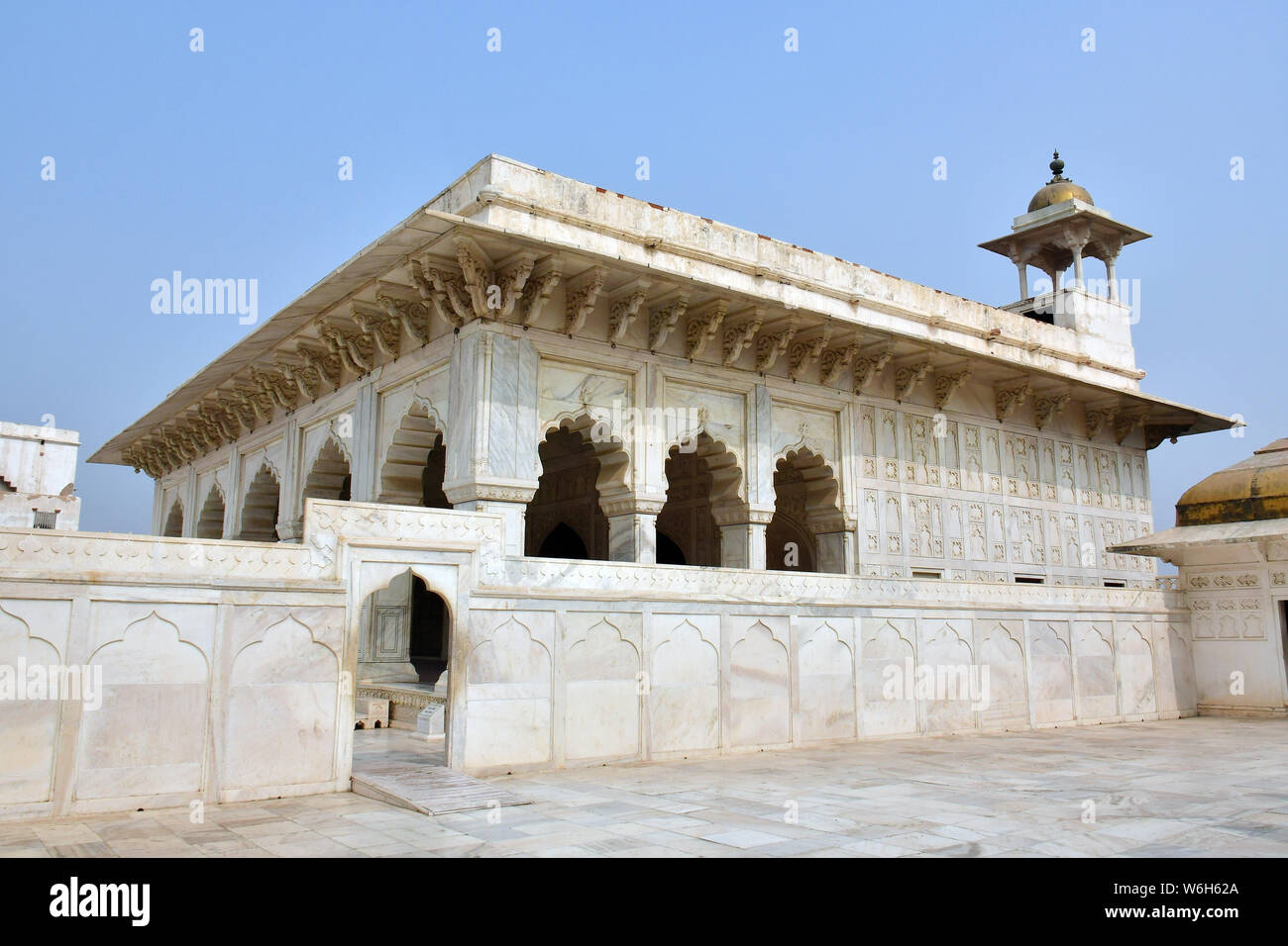 Khas Mahal, Agra Fort, India, Asia, UNESCO World Heritage Site Stock ...