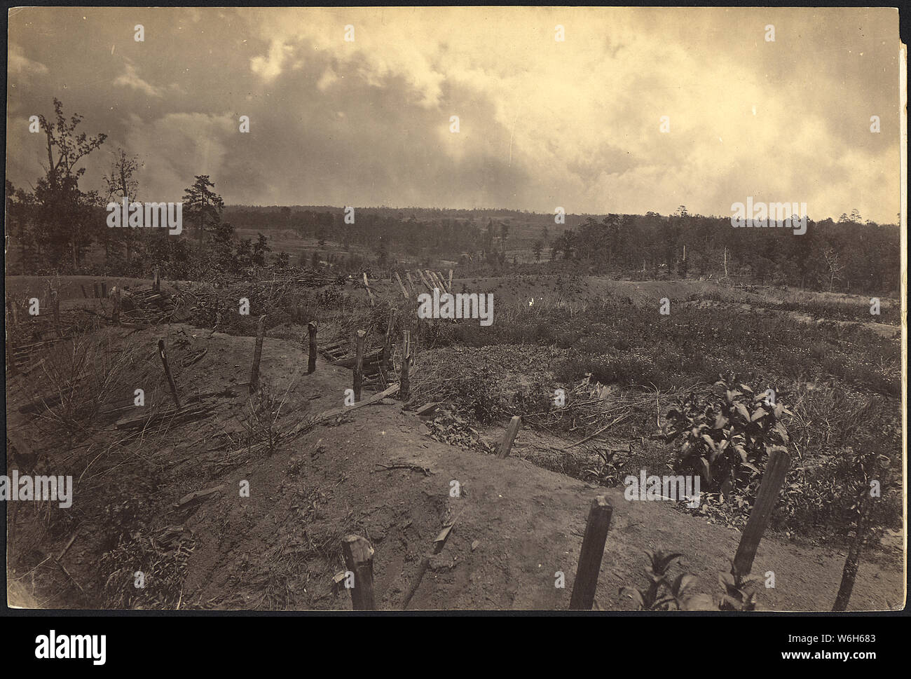 Georgia, Atlanta Battlefield, July 22, 1864 Stock Photo - Alamy