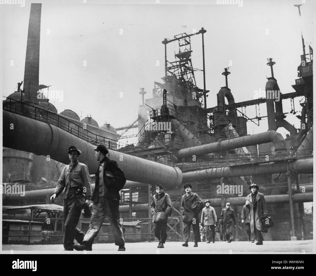 Leaving factory hi-res stock photography and images - Alamy