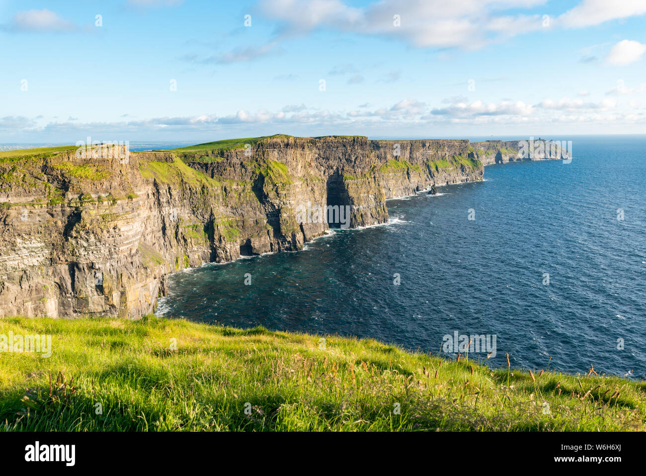 The Cliffs of Moher in Ireland Stock Photo - Alamy