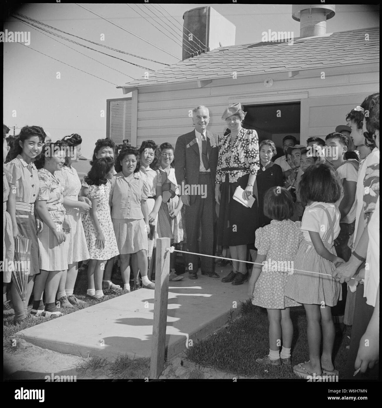 Eleanor roosevelt at gila river hi-res stock photography and images - Alamy
