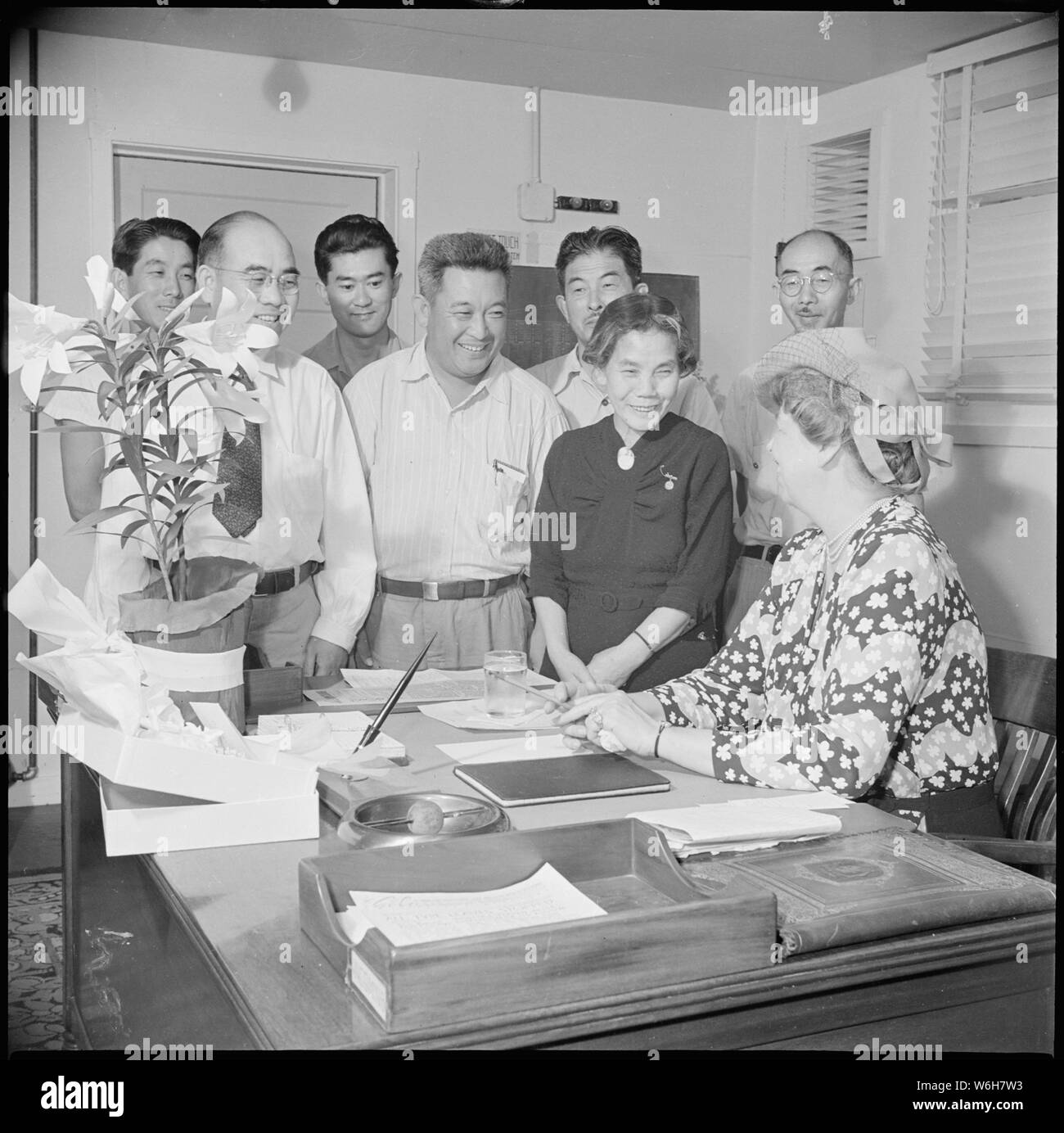 Mrs eleanor roosevelt hi-res stock photography and images - Alamy