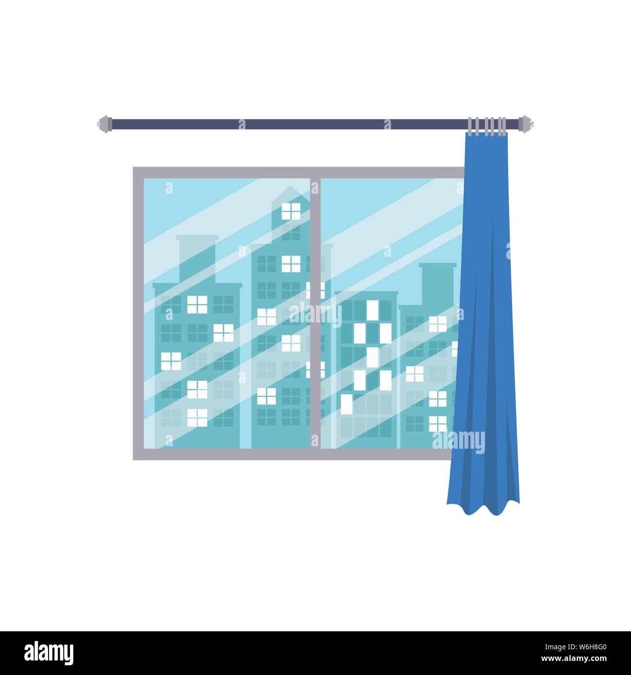Isolated window design vector illustration Stock Vector Image & Art - Alamy