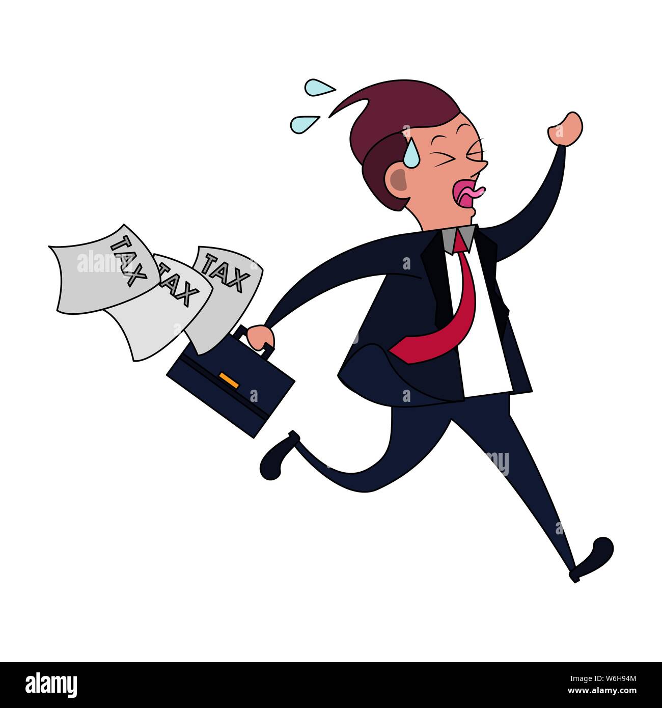 state government taxes business cartoon Stock Vector Image & Art - Alamy