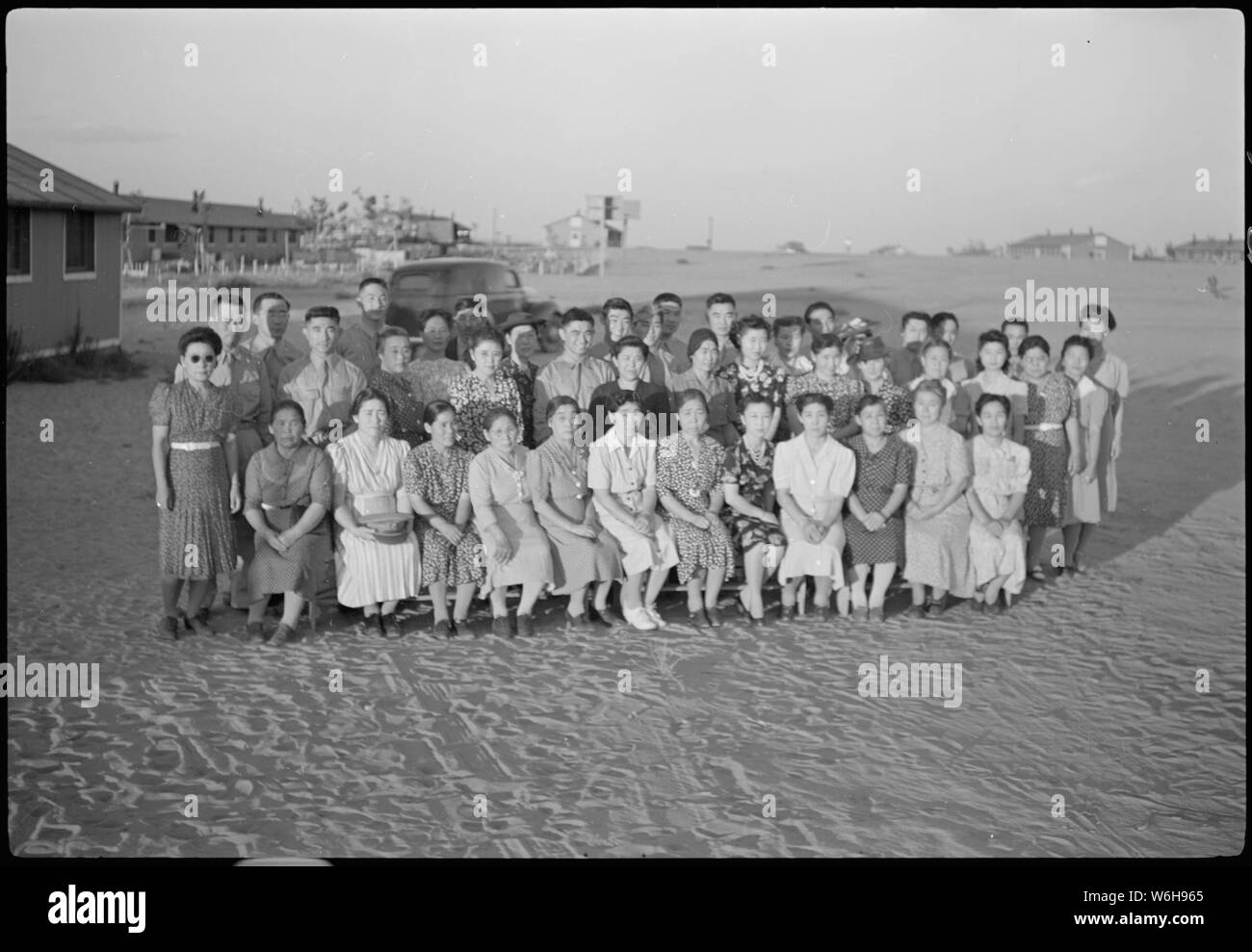 Granada Relocation Center, Amache, Colorado. Blue Star Mothers and ...