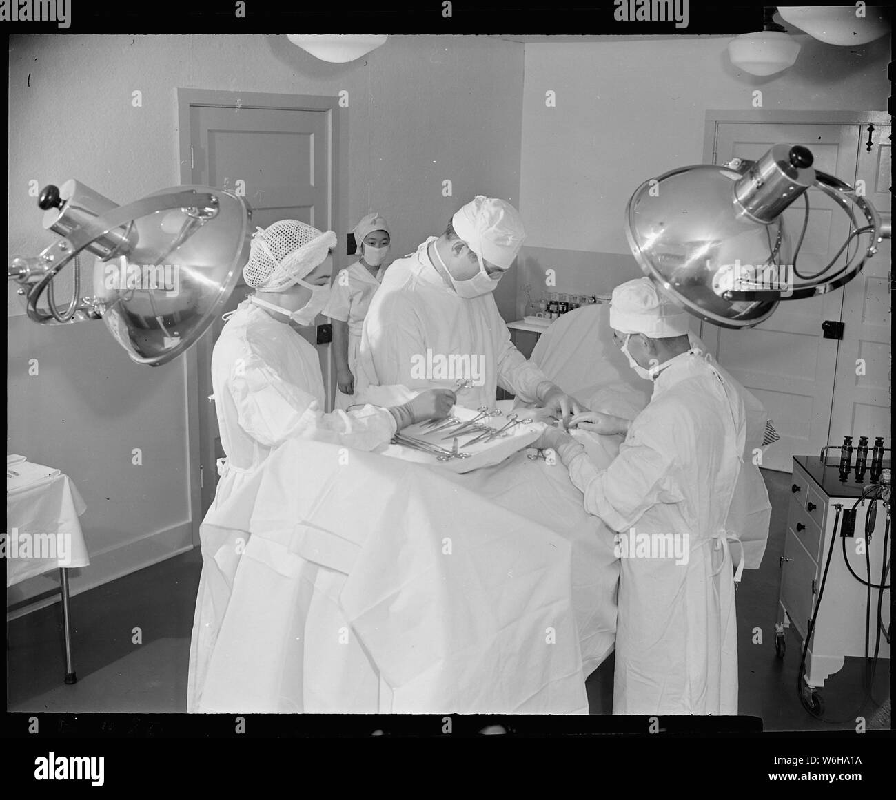 Granada Relocation Center, Amache, Colorado. In one of the two hospital ...