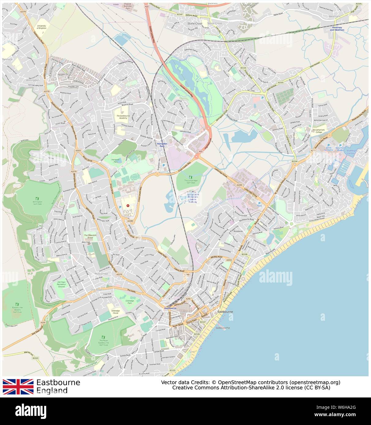 Middlesbrough map hi-res stock photography and images - Alamy