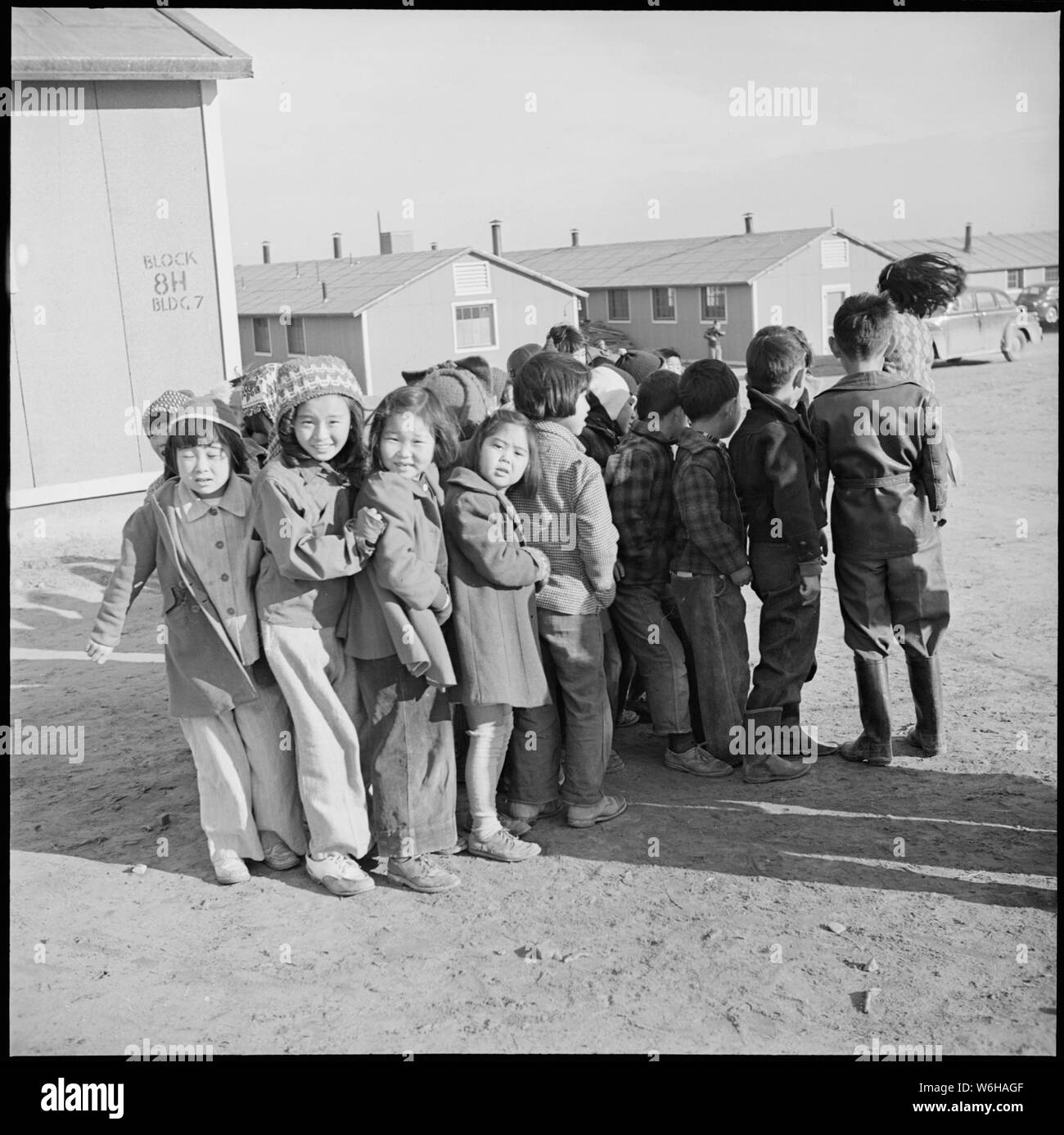 Granada Relocation Center, Amache, Colorado. Primary school children ...