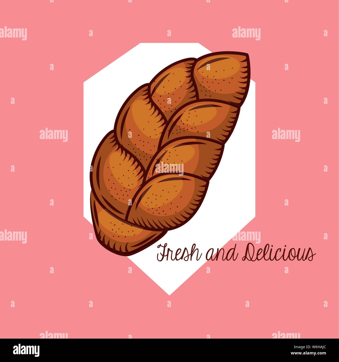 Bread of bakery vector design Stock Vector Image & Art - Alamy