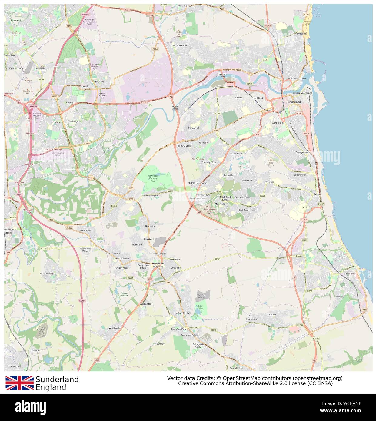 Streets of sunderland hi-res stock photography and images - Alamy