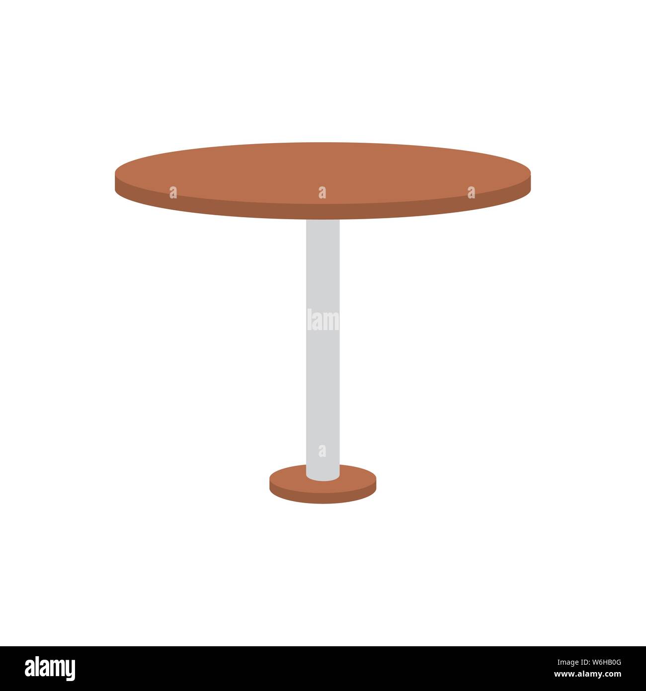 Circular table Stock Vector Images - Alamy