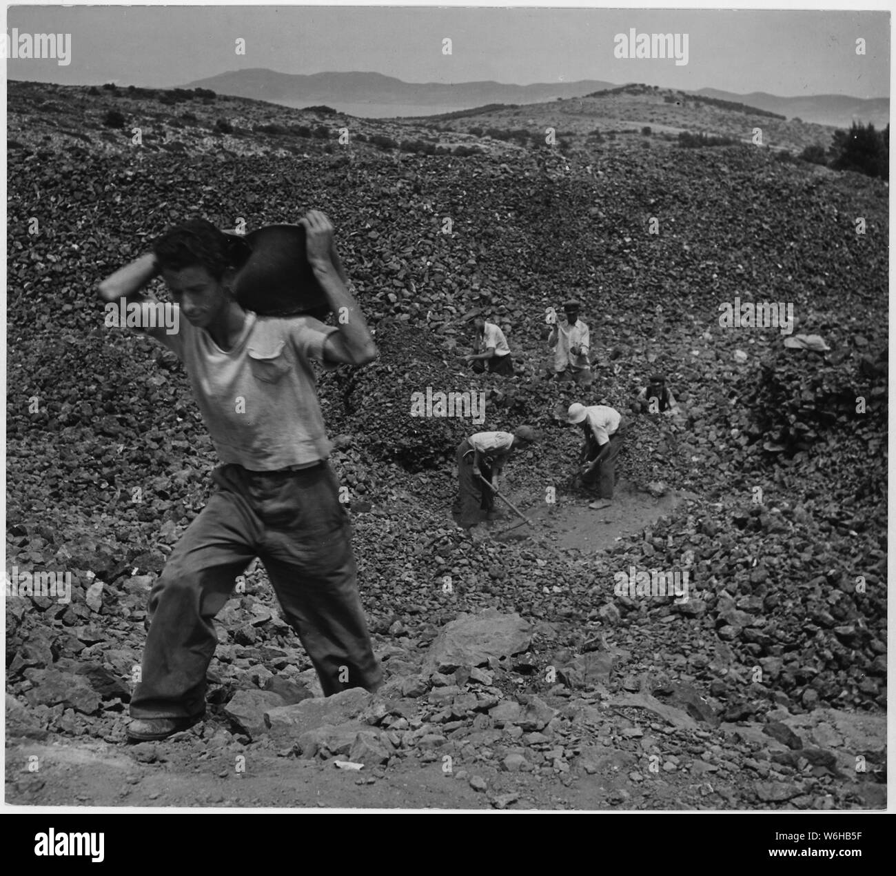 Greece. Athens mine Stock Photo - Alamy