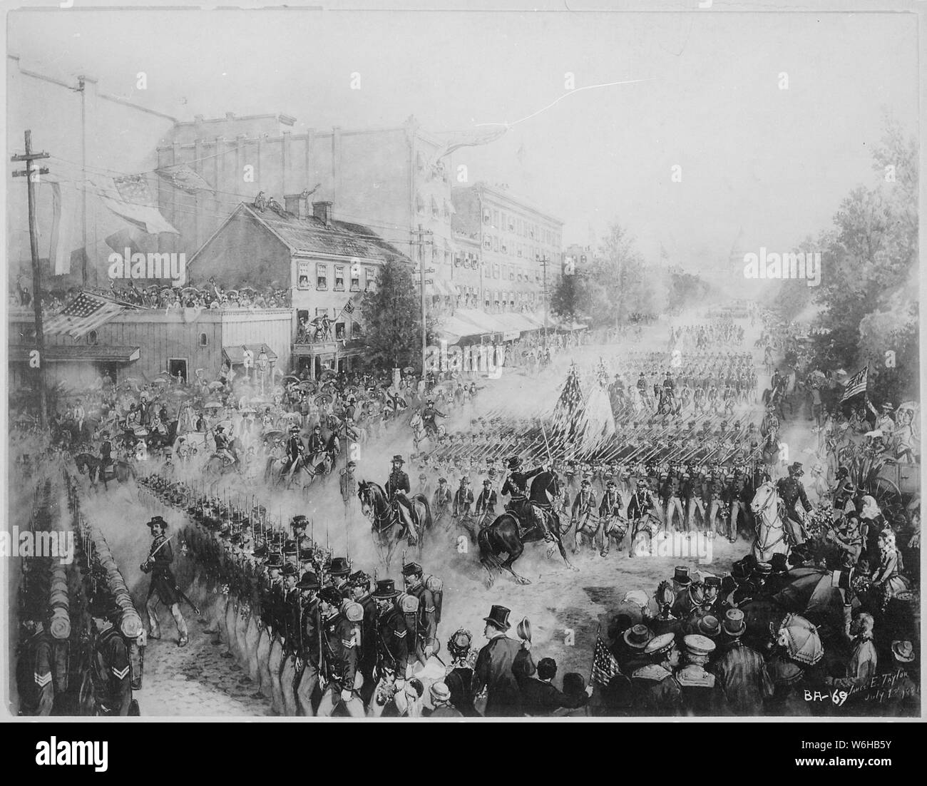 Grand review 1865 hi-res stock photography and images - Alamy