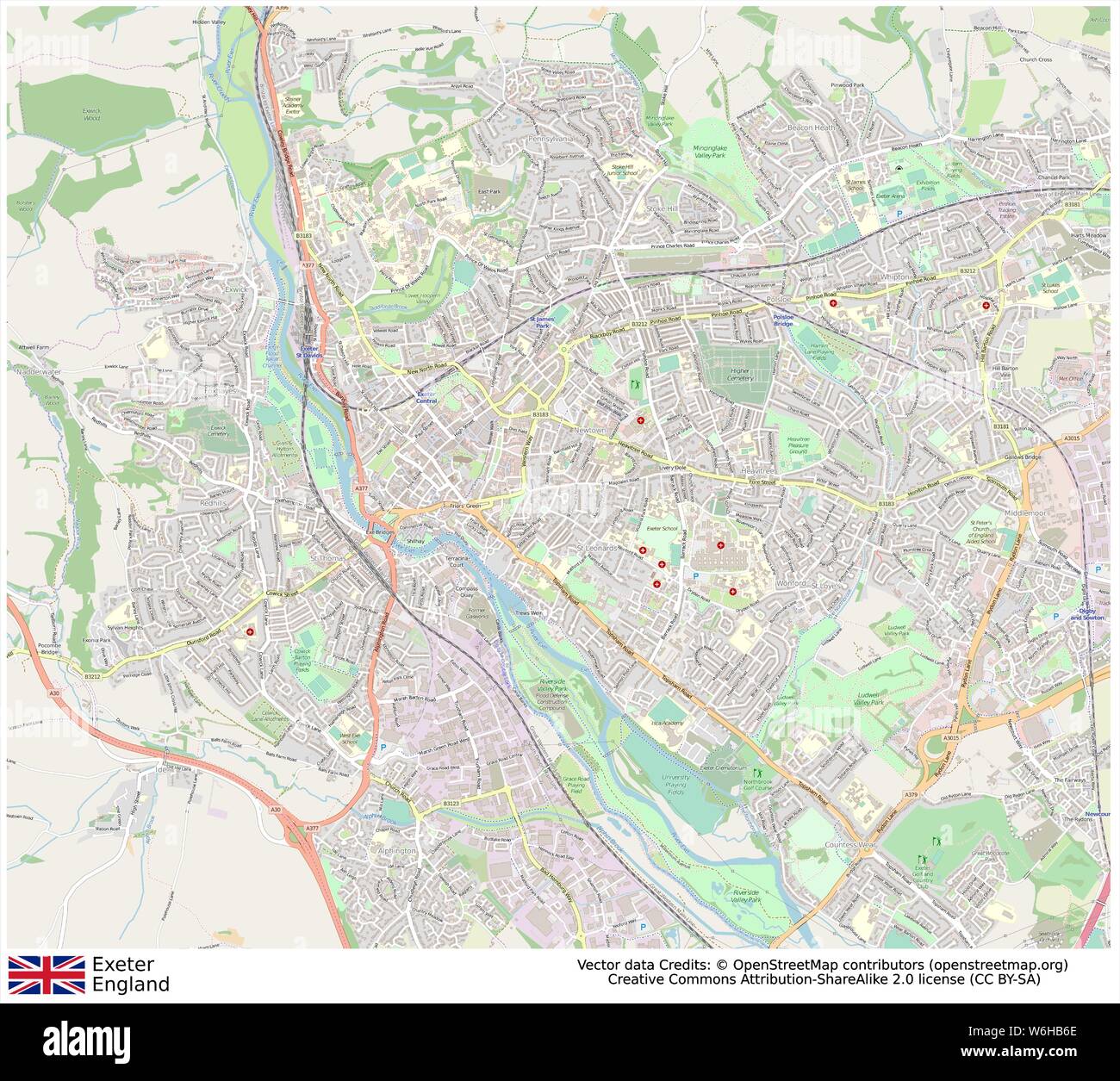 Middlesbrough map hi-res stock photography and images - Alamy