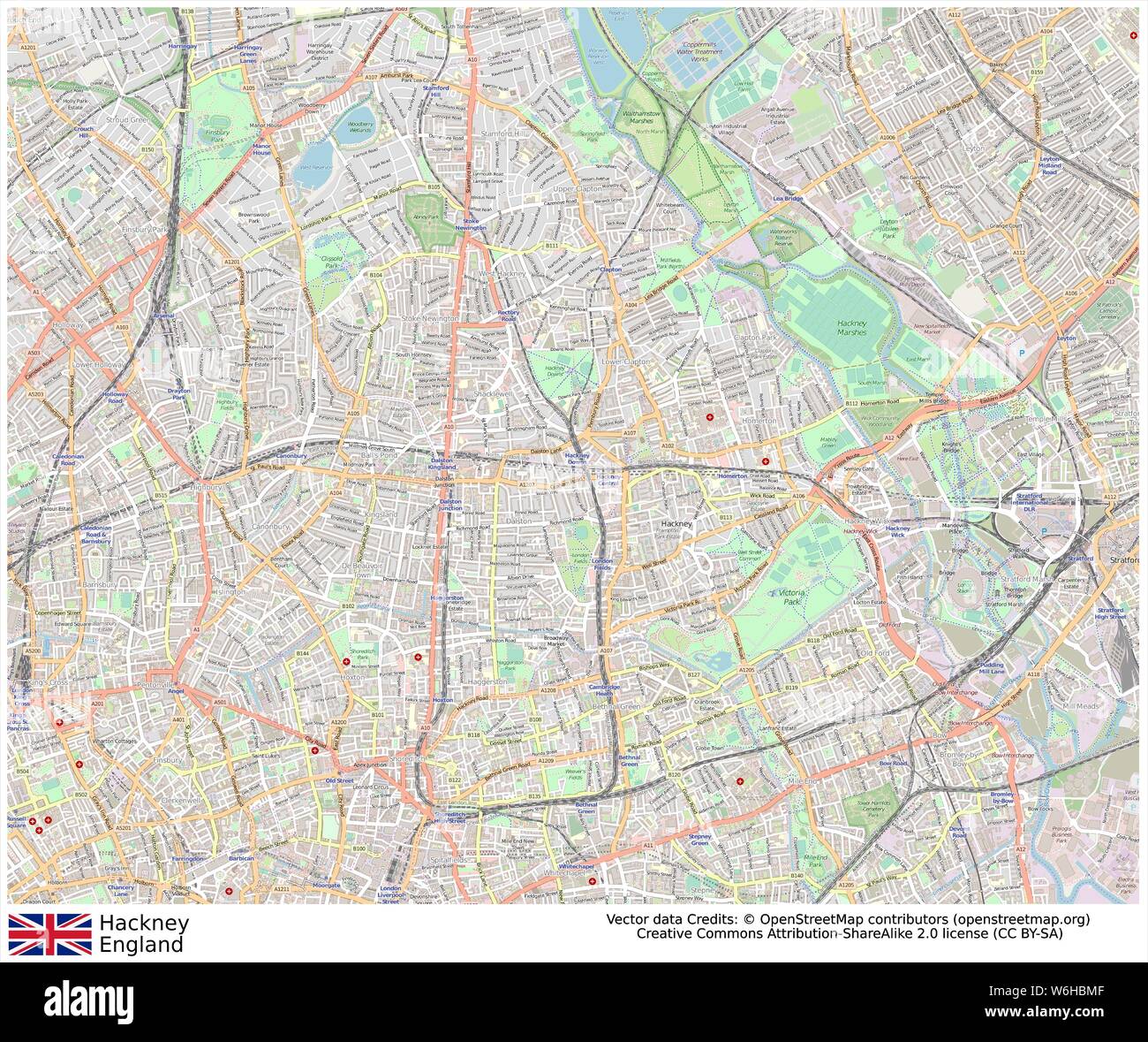 Poole map Stock Vector Images - Alamy