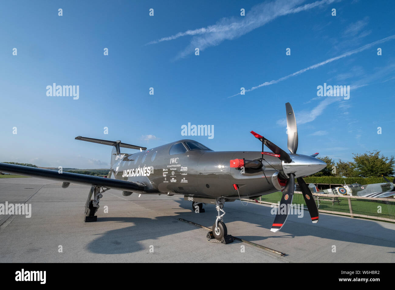 Silver spitfire hi-res stock photography and images - Alamy