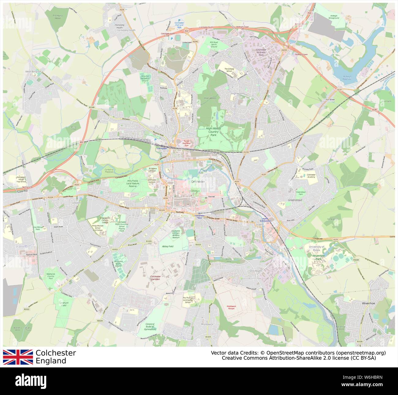 Map Of Barking High Resolution Stock Photography and Images - Alamy