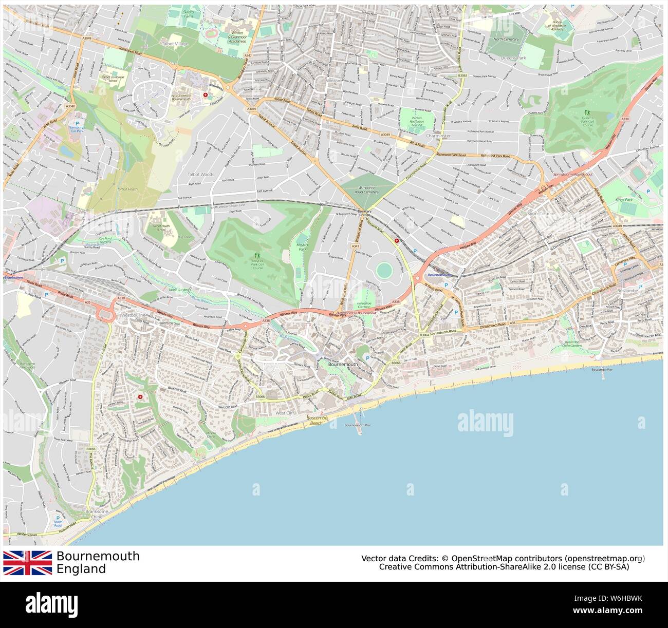 Map Of Blackpool High Resolution Stock Photography and Images - Alamy