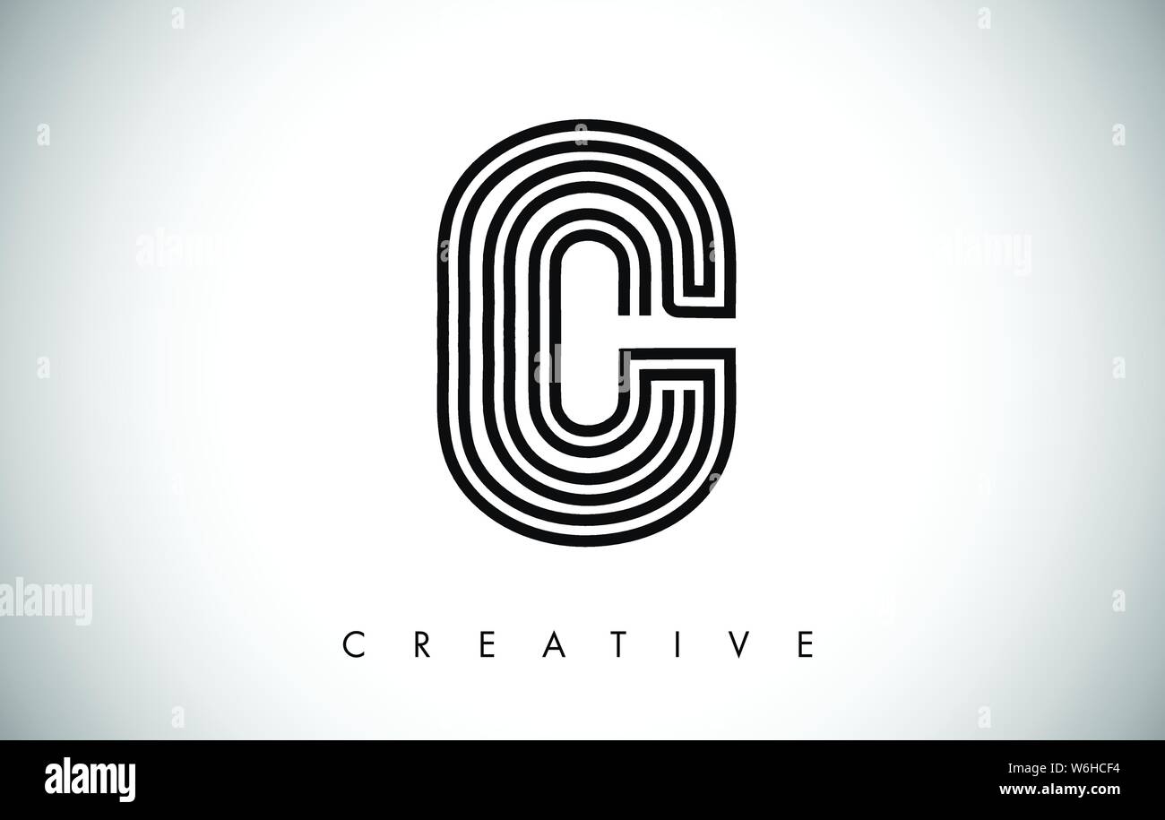 C Letter Modern Trendy Design Logo. Letter C Icon Logo with Monogram ...