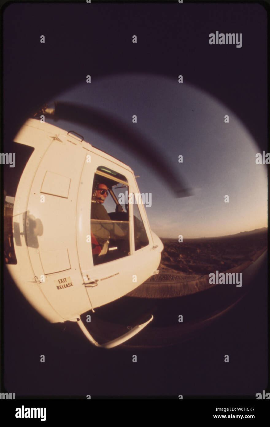 HELICOPTER ATTACHED TO EPA'S LAS VEGAS NATIONAL ENVIRONMENTAL RESEARCH ...