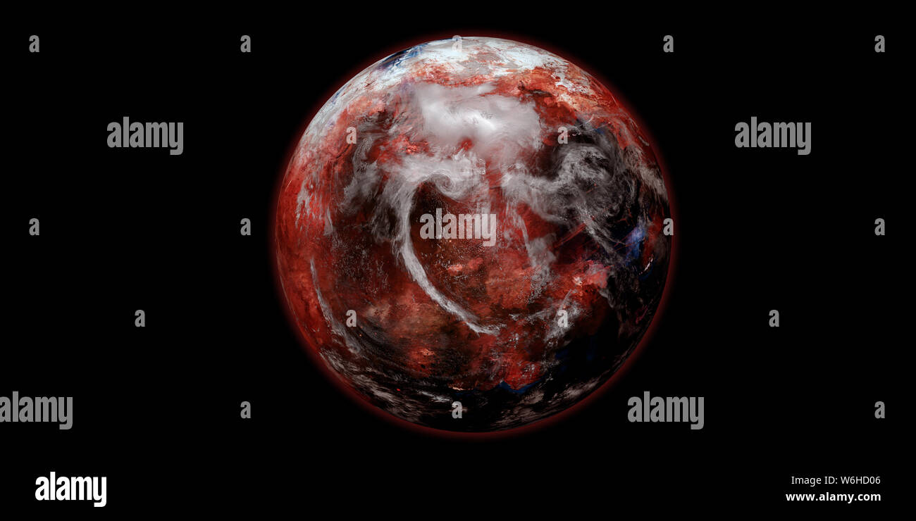 Terraforming Mars like Planet. Extremely detailed and realistic high ...