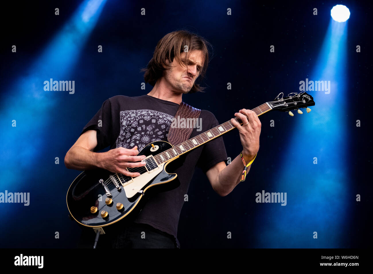 Trondheim, Norway - June 27th, 2019. The American rock band All Them ...