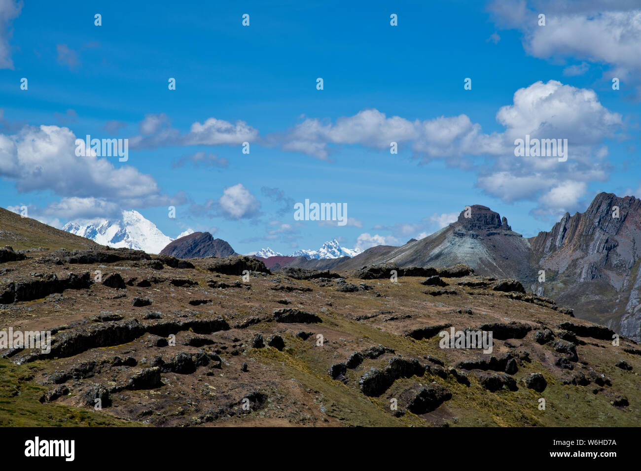 Huascaran National Park,Unesco World Heritage, Cordillera Blanca,High ...